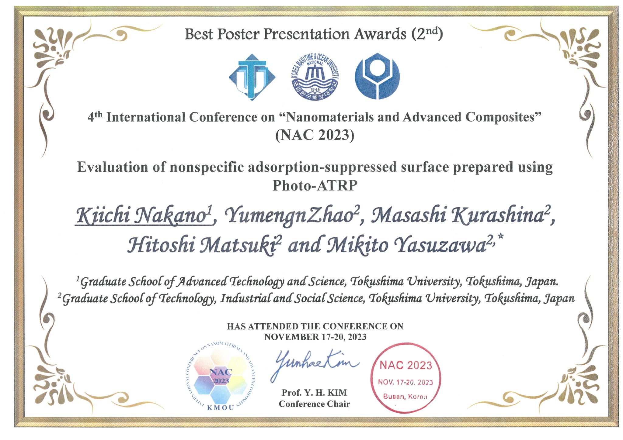 4th International Conference on Nanomaterials and Advanced Composites ...